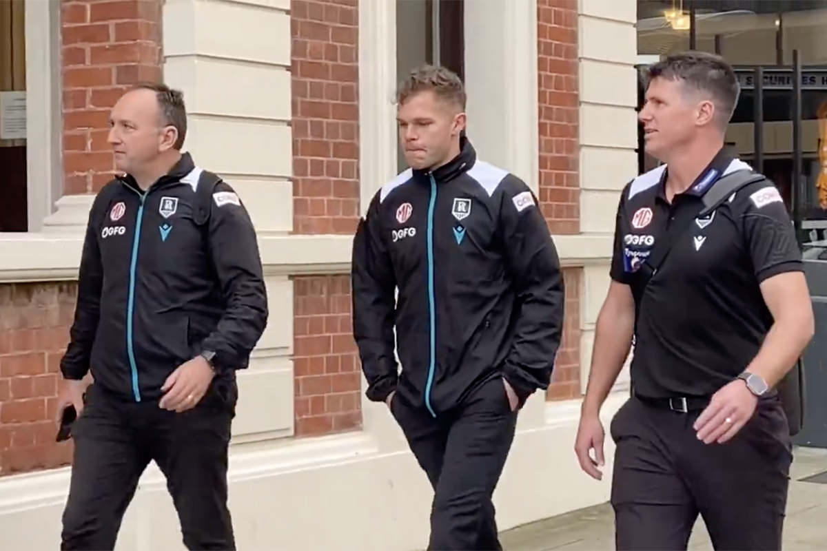 Port Adelaide Defender Dan Houston Suspended Five Matches | AFL