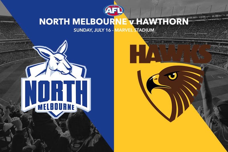 North Melbourne V Hawthorn Afl Tips And Top Odds Sunday 16 7 2023